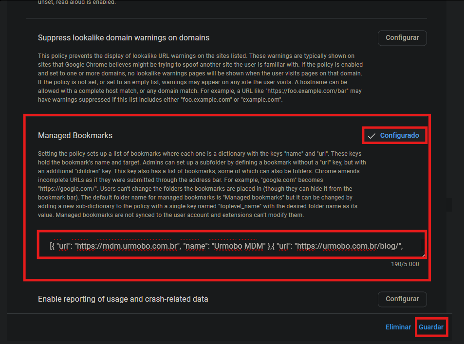 How to add links to the Chrome bookmarks bar – Urmobo Knowledge Base