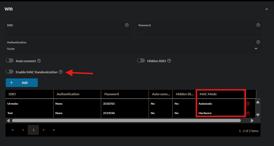 How to disable random MAC address? – Urmobo Knowledge Base